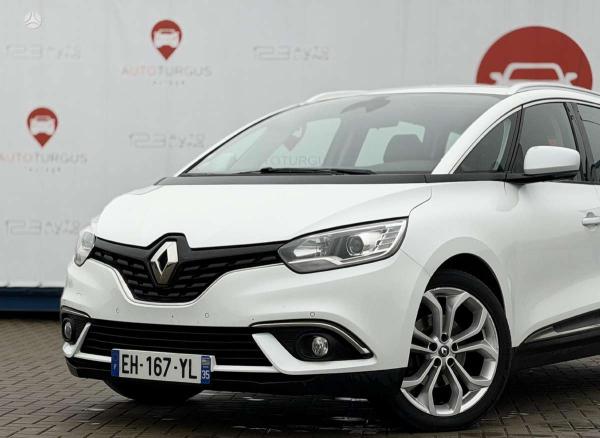 White Renault Grand Scenic 2017 in Taurage, with an engine capacity of 1.46 L and mileage of 198 thousand km for 6900 €, photo 6 on AUTOMOTO.COM.LV