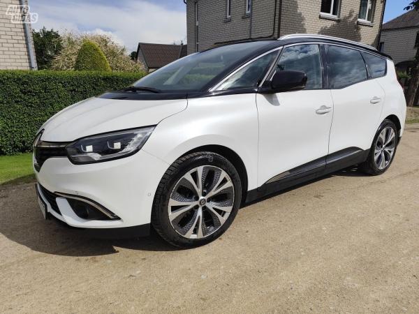 White Renault Grand Scenic 2017 in Telschi, with an engine capacity of 1.20 L and mileage of 176 thousand km for 6800 €, photo 2 on AUTOMOTO.COM.LV
