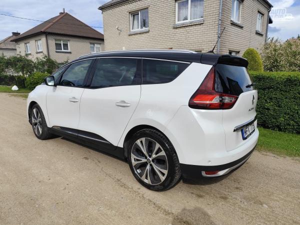 White Renault Grand Scenic 2017 in Telschi, with an engine capacity of 1.20 L and mileage of 176 thousand km for 6800 €, photo 4 on AUTOMOTO.COM.LV