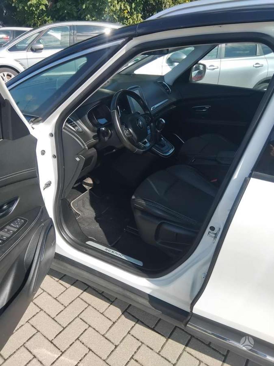 Balts Renault Grand Scenic 2017 Tauragė, ar dzinēja tilpumu 1.60 L un nobraukumu 218 tūkst. km par 7450 €, foto 6 vietnē AUTOMOTO.COM.LV