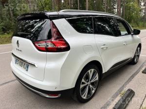 White Renault Grand Scenic 2017 in Riga, with an engine capacity of 1.60 L and mileage of 0 thousand km for 8990 €, photo 13 on AUTOMOTO.COM.LV
