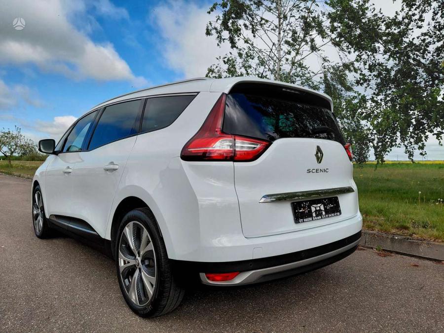 Balts Renault Grand Scenic 2017 Vilkaviškis, ar dzinēja tilpumu 1.20 L un nobraukumu 166 tūkst. km par 8600 €, foto 8 vietnē AUTOMOTO.COM.LV