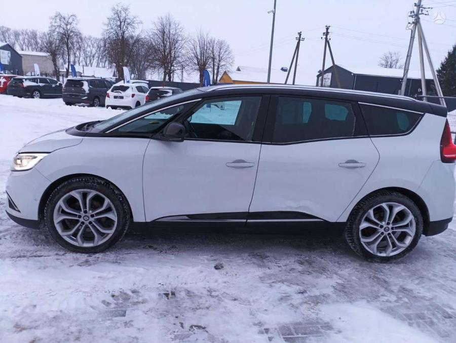 Balts Renault Grand Scenic 2018 Tauragė, ar dzinēja tilpumu 1.46 L un nobraukumu 215 tūkst. km par 7200 €, foto 6 vietnē AUTOMOTO.COM.LV