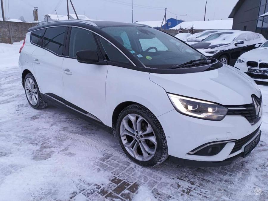 Balts Renault Grand Scenic 2018 Tauragė, ar dzinēja tilpumu 1.46 L un nobraukumu 215 tūkst. km par 7200 €, foto 7 vietnē AUTOMOTO.COM.LV