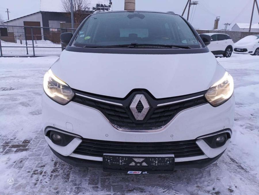 Balts Renault Grand Scenic 2018 Tauragė, ar dzinēja tilpumu 1.46 L un nobraukumu 215 tūkst. km par 7200 €, foto 8 vietnē AUTOMOTO.COM.LV