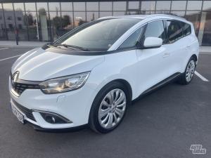 White Renault Grand Scenic 2018 in Kaunas, with an engine capacity of 1.20 L and mileage of 187 thousand km for 8250 €, photo  on AUTOMOTO.COM.LV