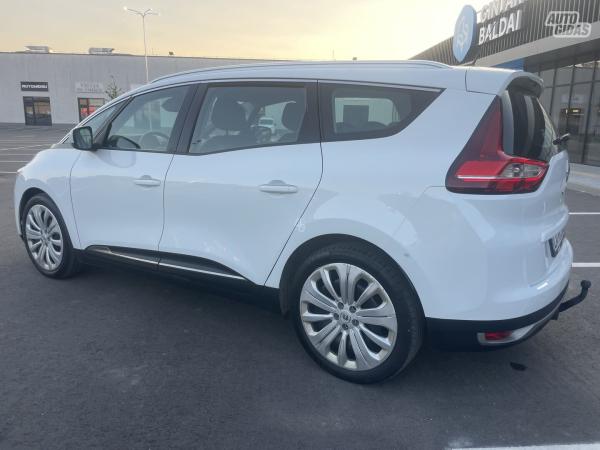 White Renault Grand Scenic 2018 in Kaunas, with an engine capacity of 1.20 L and mileage of 187 thousand km for 8250 €, photo 3 on AUTOMOTO.COM.LV