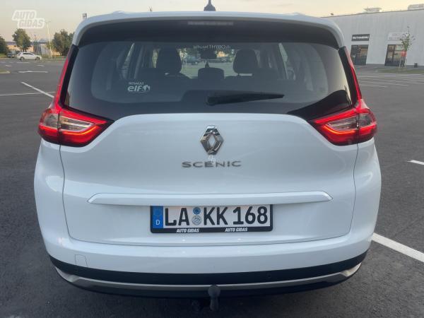 White Renault Grand Scenic 2018 in Kaunas, with an engine capacity of 1.20 L and mileage of 187 thousand km for 8250 €, photo 4 on AUTOMOTO.COM.LV