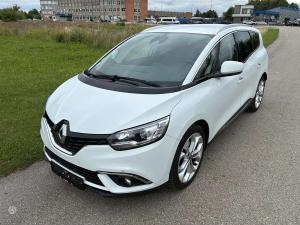 Balts Renault Grand Scenic 2018 Šauļi, ar dzinēja tilpumu 1.46 L un nobraukumu 116 tūkst. km par 9750 €, foto  vietnē AUTOMOTO.COM.LV