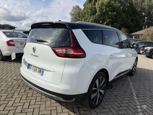Renault Grand Scenic 2018 in Taurage on AUTOMOTO.COM.LV White Renault Grand Scenic 2018 in Taurage, with an engine capacity of 1.46 L and mileage of 400 thousand km for 6800 €, photo 6 on AUTOMOTO.COM.LV