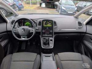 White Renault Grand Scenic 2019 in Kaunas, with an engine capacity of 1.70 L and mileage of 25 thousand km for 22694 €, photo 13 on AUTOMOTO.COM.LV