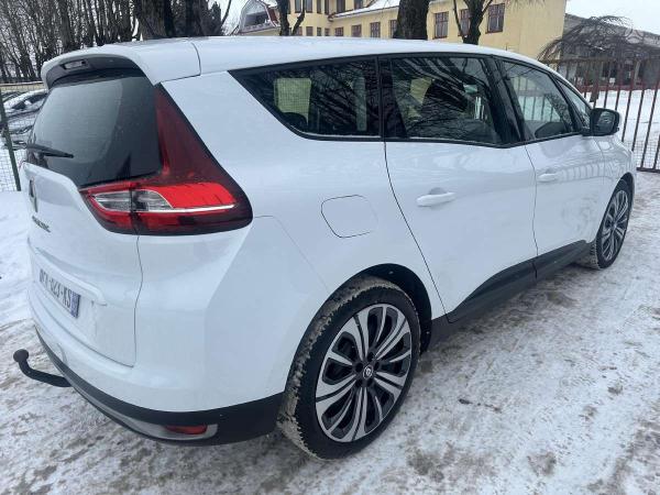 Balts Renault Grand Scenic 2019 Tauragė, ar dzinēja tilpumu 1.75 L un nobraukumu 232 tūkst. km par 7700 €, foto 5 vietnē AUTOMOTO.COM.LV