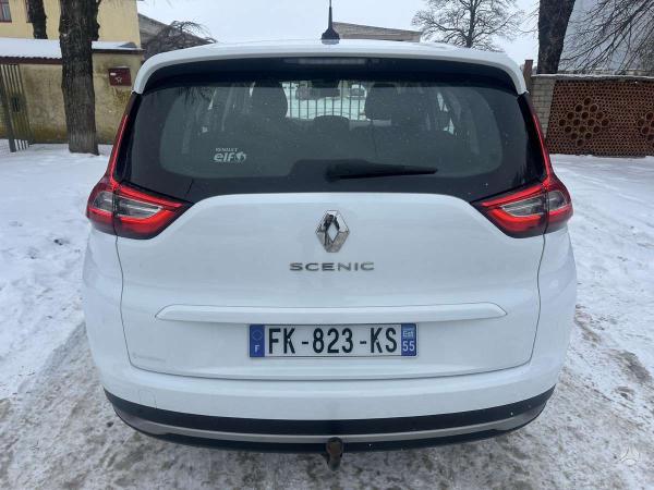 Balts Renault Grand Scenic 2019 Tauragė, ar dzinēja tilpumu 1.75 L un nobraukumu 232 tūkst. km par 7700 €, foto 6 vietnē AUTOMOTO.COM.LV