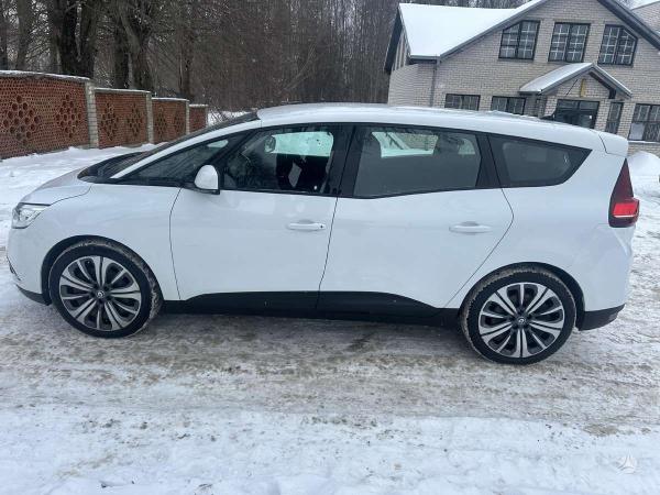 Balts Renault Grand Scenic 2019 Tauragė, ar dzinēja tilpumu 1.75 L un nobraukumu 232 tūkst. km par 7700 €, foto 8 vietnē AUTOMOTO.COM.LV