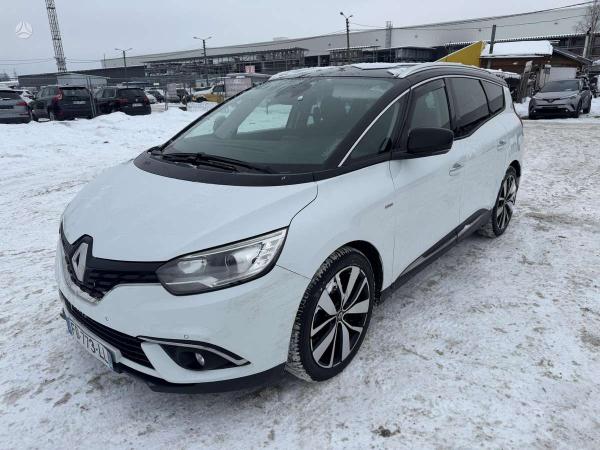 White Renault Grand Scenic 2019 in Kaunas, with an engine capacity of 1.33 L and mileage of 200 thousand km for 7900 €, photo 1 on AUTOMOTO.COM.LV