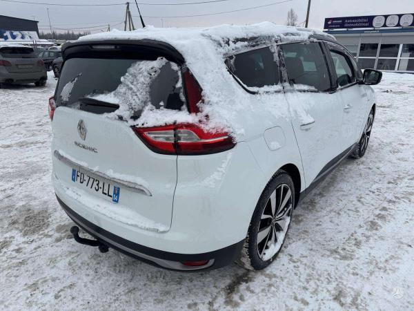 White Renault Grand Scenic 2019 in Kaunas, with an engine capacity of 1.33 L and mileage of 200 thousand km for 7900 €, photo 4 on AUTOMOTO.COM.LV