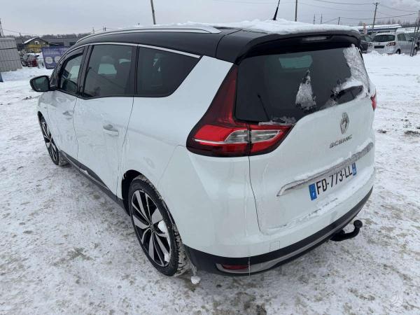 White Renault Grand Scenic 2019 in Kaunas, with an engine capacity of 1.33 L and mileage of 200 thousand km for 7900 €, photo 8 on AUTOMOTO.COM.LV