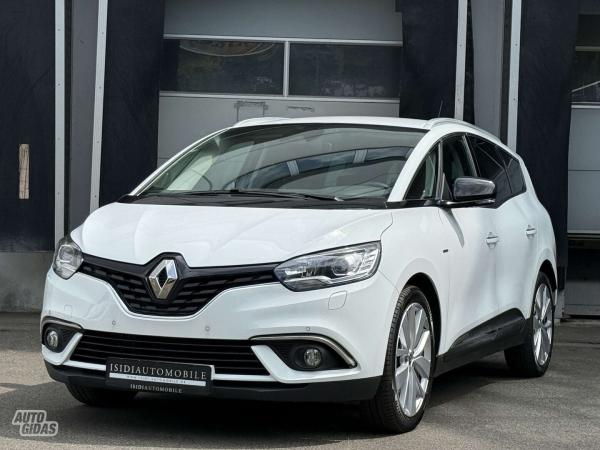 White Renault Grand Scenic 2020 in Kaunas, with an engine capacity of 1.30 L and mileage of 80 thousand km for 21782 €, photo 1 on AUTOMOTO.COM.LV