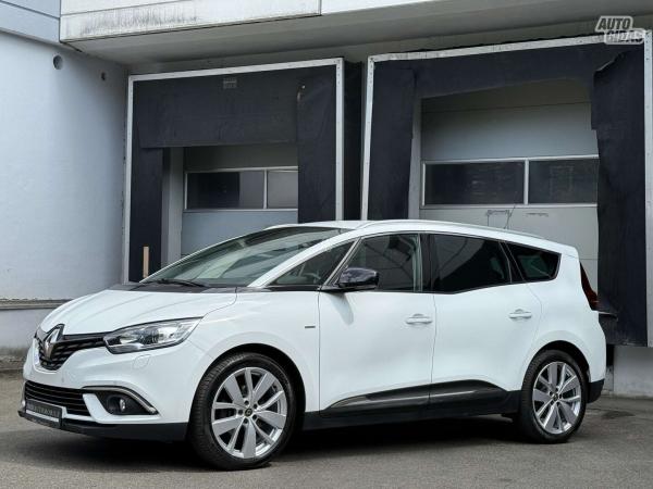 White Renault Grand Scenic 2020 in Kaunas, with an engine capacity of 1.30 L and mileage of 80 thousand km for 21782 €, photo 2 on AUTOMOTO.COM.LV
