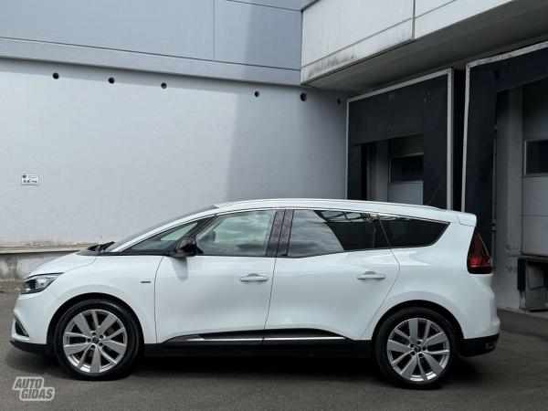 White Renault Grand Scenic 2020 in Kaunas, with an engine capacity of 1.30 L and mileage of 80 thousand km for 21782 €, photo 3 on AUTOMOTO.COM.LV
