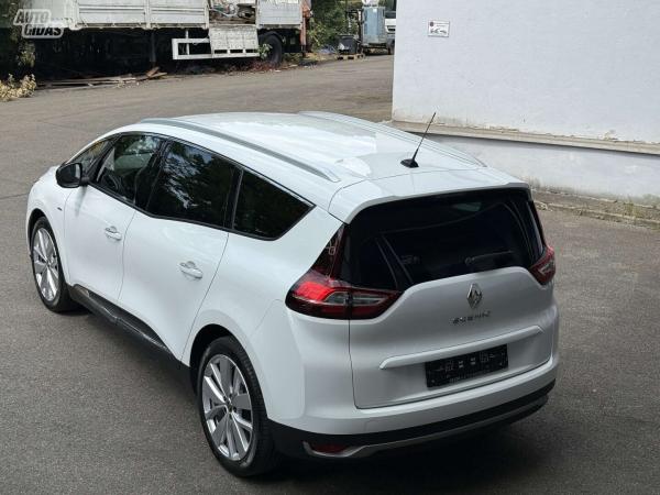 White Renault Grand Scenic 2020 in Kaunas, with an engine capacity of 1.30 L and mileage of 80 thousand km for 21782 €, photo 4 on AUTOMOTO.COM.LV