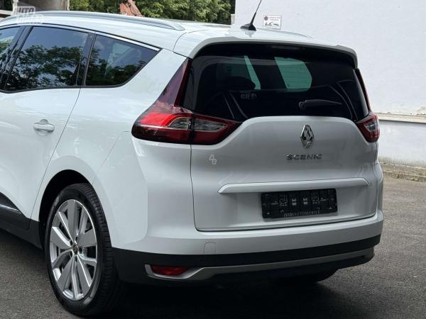 White Renault Grand Scenic 2020 in Kaunas, with an engine capacity of 1.30 L and mileage of 80 thousand km for 21782 €, photo 5 on AUTOMOTO.COM.LV
