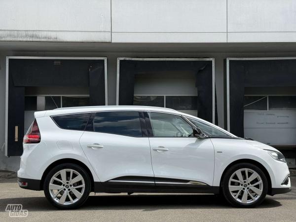 White Renault Grand Scenic 2020 in Kaunas, with an engine capacity of 1.30 L and mileage of 80 thousand km for 21782 €, photo 8 on AUTOMOTO.COM.LV