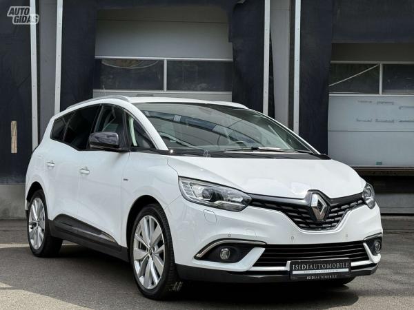 White Renault Grand Scenic 2020 in Kaunas, with an engine capacity of 1.30 L and mileage of 80 thousand km for 21782 €, photo 10 on AUTOMOTO.COM.LV
