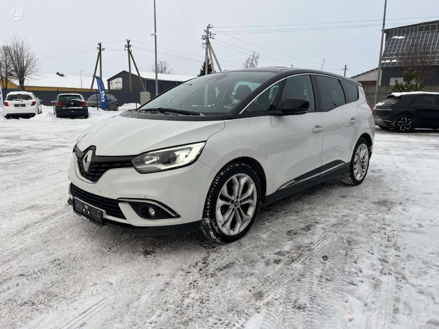 White Renault Grand Scenic 2020 in Taurage, with an engine capacity of 1.70 L and mileage of 215 thousand km for 7700 €, photo 6 on AUTOMOTO.COM.LV