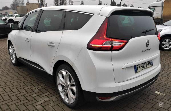Balts Renault Grand Scenic 2020 Tauragė, ar dzinēja tilpumu 1.75 L un nobraukumu 366 tūkst. km par 7999 €, foto 4 vietnē AUTOMOTO.COM.LV
