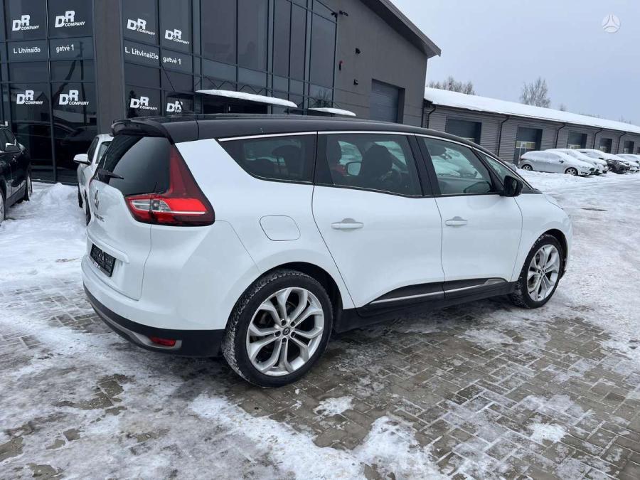 Balts Renault Grand Scenic 2020 Tauragė, ar dzinēja tilpumu 1.80 L un nobraukumu 207 tūkst. km par 7200 €, foto 5 vietnē AUTOMOTO.COM.LV