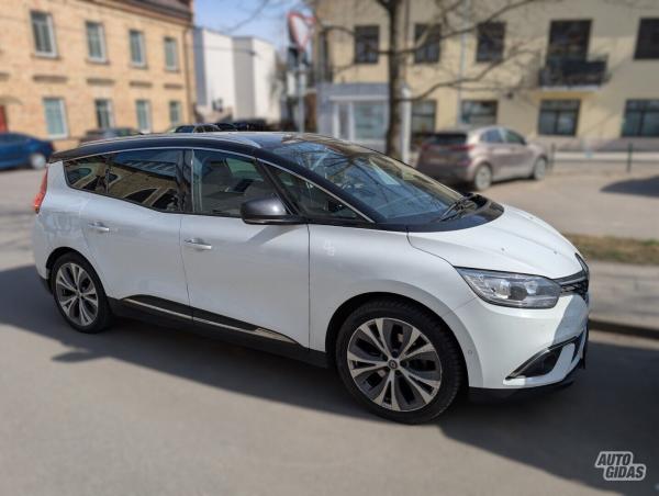 White Renault Grand Scenic 2020 in Vilnius, with an engine capacity of 1.70 L and mileage of 138 thousand km for 11999 €, photo 5 on AUTOMOTO.COM.LV