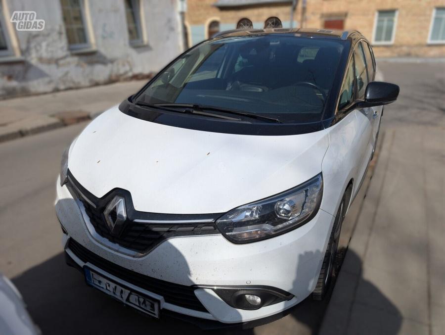 Balts Renault Grand Scenic 2020 Viļņa, ar dzinēja tilpumu 1.70 L un nobraukumu 138 tūkst. km par 11999 €, foto 3 vietnē AUTOMOTO.COM.LV