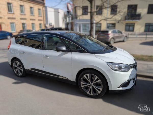 White Renault Grand Scenic 2020 in Vilnius, with an engine capacity of 1.70 L and mileage of 138 thousand km for 11999 €, photo 5 on AUTOMOTO.COM.LV