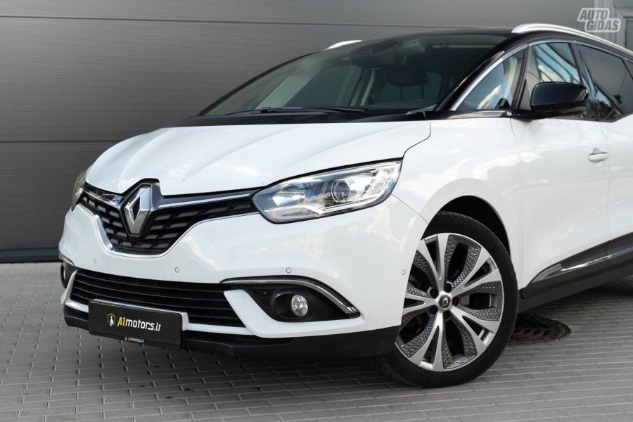 White Renault Grand Scenic 2020 in Vilnius, with an engine capacity of 1.80 L and mileage of 139 thousand km for 11900 €, photo 3 on AUTOMOTO.COM.LV