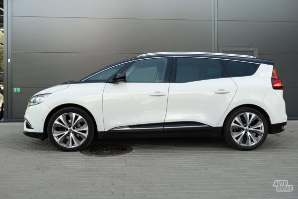 White Renault Grand Scenic 2020 in Vilnius, with an engine capacity of 1.80 L and mileage of 139 thousand km for 11900 €, photo 6 on AUTOMOTO.COM.LV