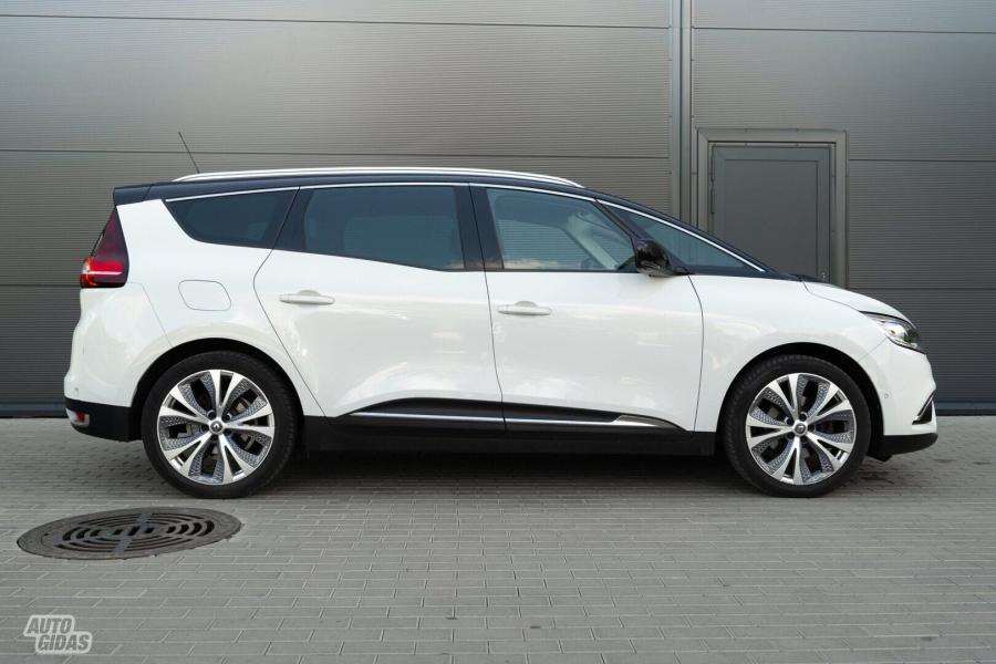 White Renault Grand Scenic 2020 in Vilnius, with an engine capacity of 1.80 L and mileage of 139 thousand km for 11900 €, photo 9 on AUTOMOTO.COM.LV