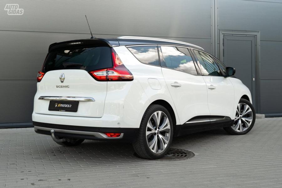 White Renault Grand Scenic 2020 in Vilnius, with an engine capacity of 1.80 L and mileage of 139 thousand km for 11900 €, photo 10 on AUTOMOTO.COM.LV