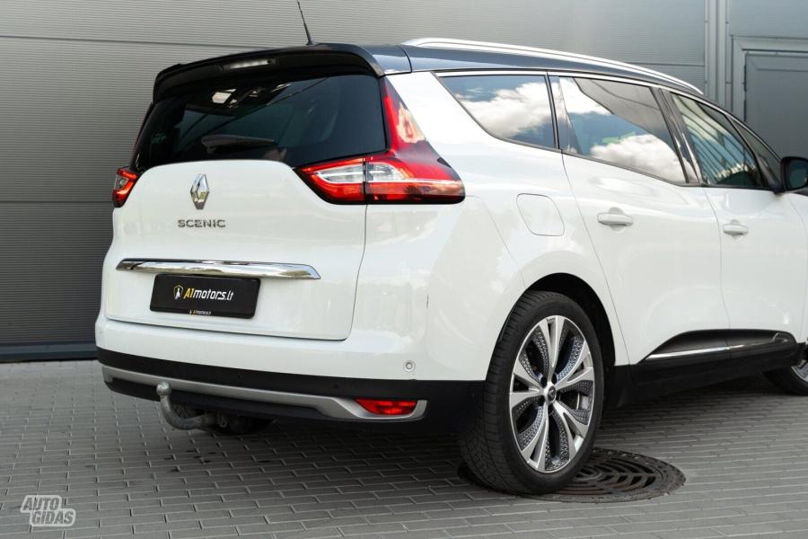 White Renault Grand Scenic 2020 in Vilnius, with an engine capacity of 1.80 L and mileage of 139 thousand km for 11900 €, photo 11 on AUTOMOTO.COM.LV
