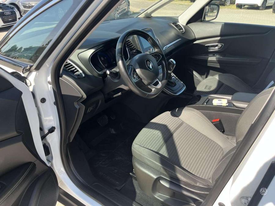 Balts Renault Grand Scenic 2020 Tauragė, ar dzinēja tilpumu 1.75 L un nobraukumu 237 tūkst. km par 7200 €, foto 12 vietnē AUTOMOTO.COM.LV