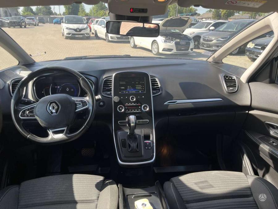 Balts Renault Grand Scenic 2020 Tauragė, ar dzinēja tilpumu 1.75 L un nobraukumu 237 tūkst. km par 7200 €, foto 21 vietnē AUTOMOTO.COM.LV