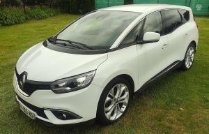 Balts Renault Grand Scenic 2020 Tauragė, ar dzinēja tilpumu 1.75 L un nobraukumu 366 tūkst. km par 6550 €, foto  vietnē AUTOMOTO.COM.LV