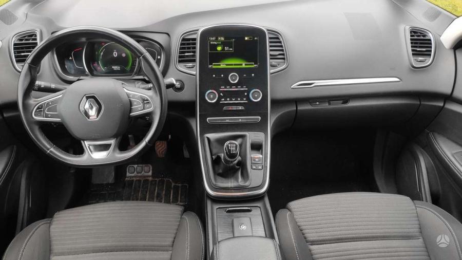 Balts Renault Grand Scenic 2020 Tauragė, ar dzinēja tilpumu 1.75 L un nobraukumu 366 tūkst. km par 6550 €, foto 6 vietnē AUTOMOTO.COM.LV