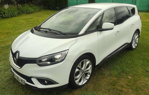 Balts Renault Grand Scenic 2021 Tauragė, ar dzinēja tilpumu 1.75 L un nobraukumu 366 tūkst. km par 6699 €, foto 1 vietnē AUTOMOTO.COM.LV