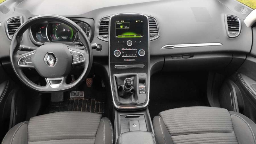 Balts Renault Grand Scenic 2021 Tauragė, ar dzinēja tilpumu 1.75 L un nobraukumu 366 tūkst. km par 6699 €, foto 6 vietnē AUTOMOTO.COM.LV