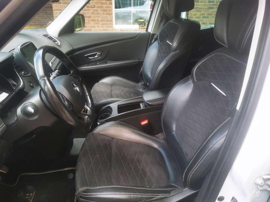 Balts Renault Grand Scenic 2021 Viļņa, ar dzinēja tilpumu 1.70 L un nobraukumu 220 tūkst. km par 6900 €, foto 7 vietnē AUTOMOTO.COM.LV