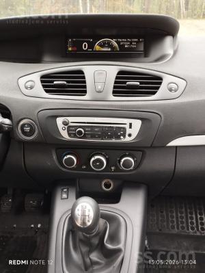 White Renault Grand Scenic 2012 in Riga, with an engine capacity of 1.50 L and mileage of 378 thousand km for 1300 €, photo 6 on AUTOMOTO.COM.LV