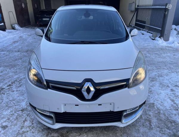 White Renault Grand Scenic 2013 in Taurage, with an engine capacity of 1.50 L and mileage of 270 thousand km for 3600 €, photo 2 on AUTOMOTO.COM.LV
