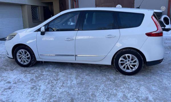 White Renault Grand Scenic 2013 in Taurage, with an engine capacity of 1.50 L and mileage of 270 thousand km for 3600 €, photo 3 on AUTOMOTO.COM.LV