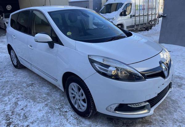 White Renault Grand Scenic 2013 in Taurage, with an engine capacity of 1.50 L and mileage of 270 thousand km for 3600 €, photo 4 on AUTOMOTO.COM.LV